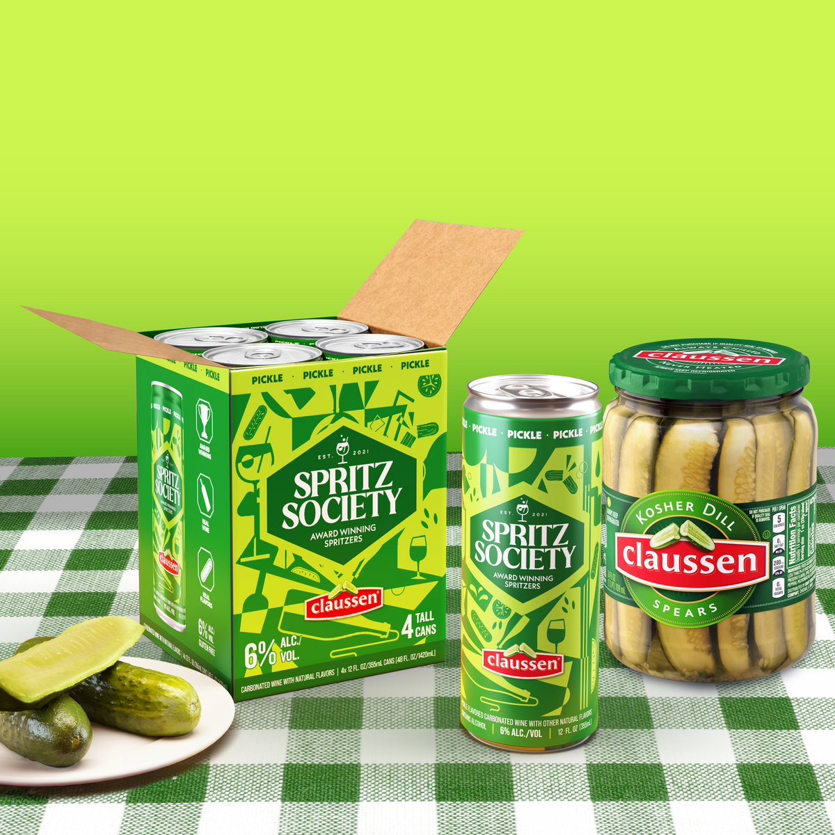 Spritz Society Pickle by Claussen®